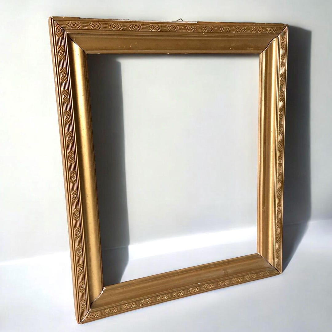 Art Deco Frame - Gold - 20th Century - 1920s to 1930s - Gold - Plaster ...