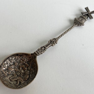 Dutch Silver Spoon - Mill - 20th Century - Hallmark Sword - Etsy