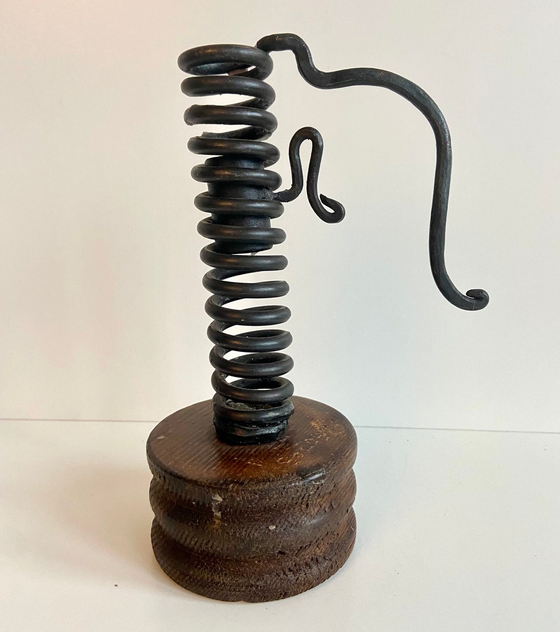 Antique 'rat Tail Candlestick' or Rat-de-cave - Etsy