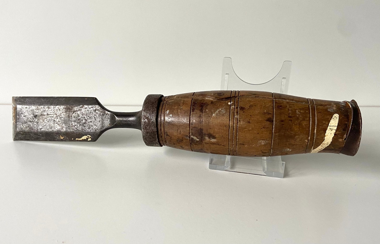 Jernbolaget Chisel - Sweden - Antique Wood and Iron - Early 20th ...