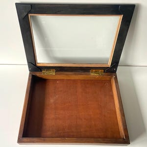 Wooden Showcase - Table Show Case - 20th Century - Etsy