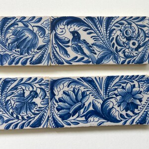 Antique Tiles - Delft - Edge Tiles - 18th or Early 19th Century ...
