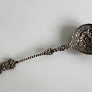 Dutch Silver Spoon - Mill - 20th Century - Hallmark Sword - Etsy