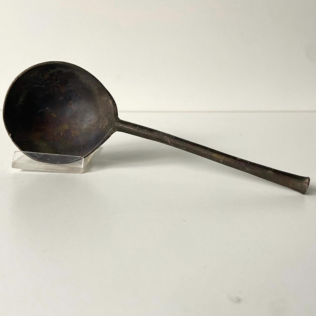 16th Till Early 17th Century - Pewter Spoon - Archaeological Artefact ...