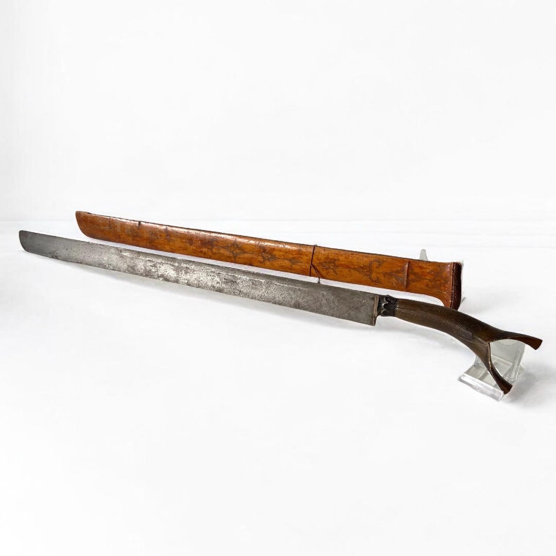 Sikin Panjang - Atjeh Sumatra - 19th Century - Decorative Sword - Asian ...