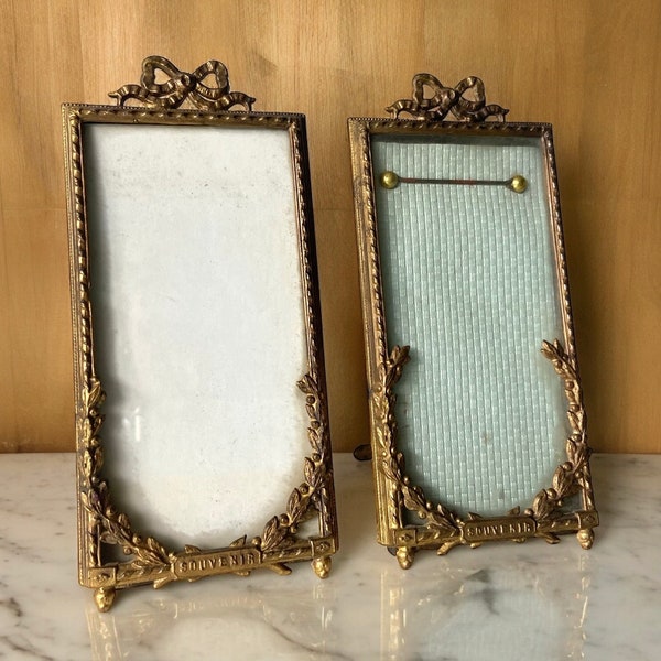 Two Antique Picture Frames - Etsy