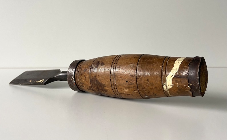 Jernbolaget Chisel - Sweden - Antique Wood and Iron - Early 20th ...