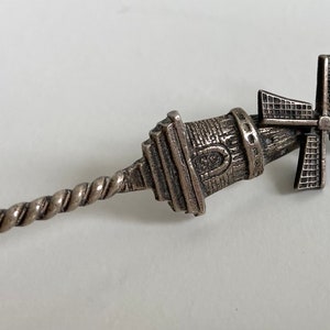 Dutch Silver Spoon - Mill - 20th Century - Hallmark Sword - Etsy