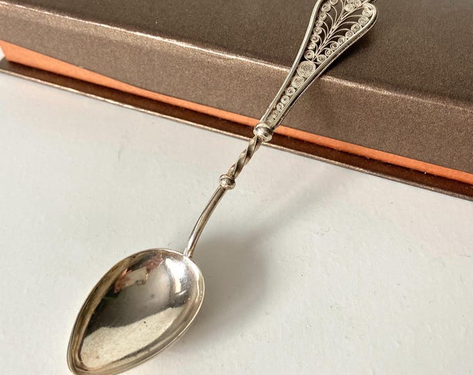 800 Silver Spoon - Germany - Early 20th Century - Vintage - Sugar Spoon ...