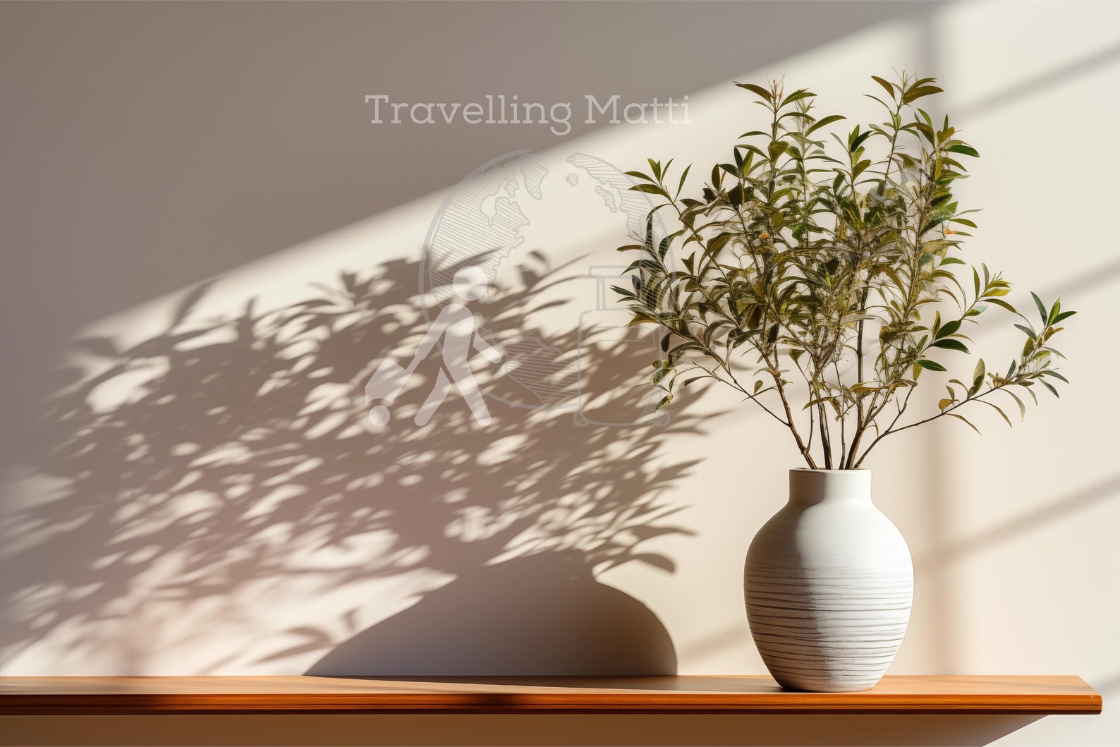 Serene Greenery Virtual Home Office Background for Video Conferencing ...