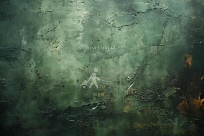 Emerald Depths Virtual Background for Zoom & Teams - Artistic Texture ...