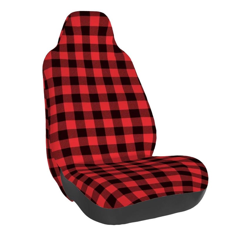 Plaid Car Seat Cover - Etsy