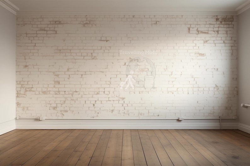 Urban Loft - Chic Exposed Brick Virtual Home Office Background for Zoom ...