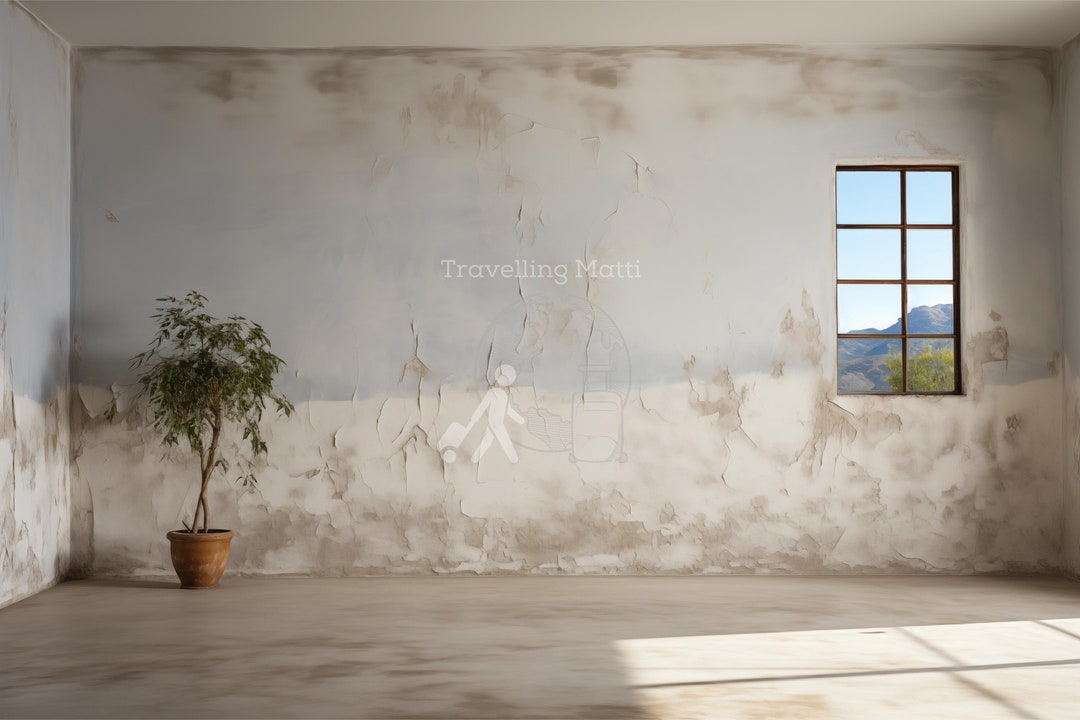 Rustic Serenity - Minimalist Room Home Office Virtual Background for ...