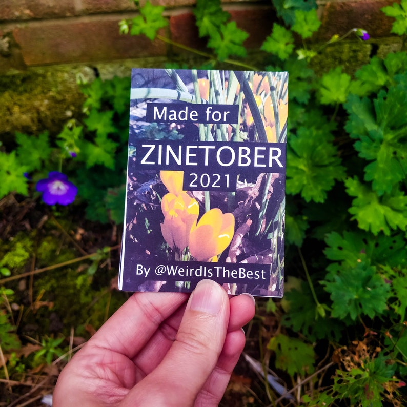 Garden Lifecycle - Winter Plants Positive Poetry, Mini Zine - Etsy