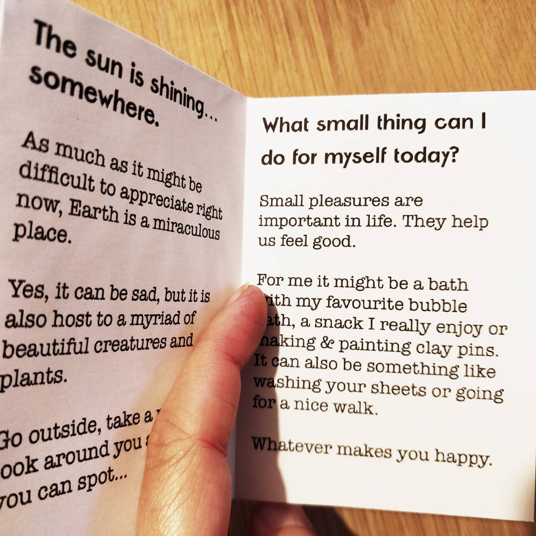 Positive Mental Health Zines A4 Folded. Depression Sadness - Etsy UK