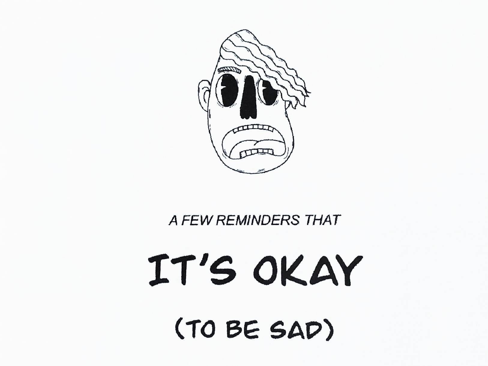 Positive Mental Health Zines A4 Folded. Depression Sadness | Etsy UK