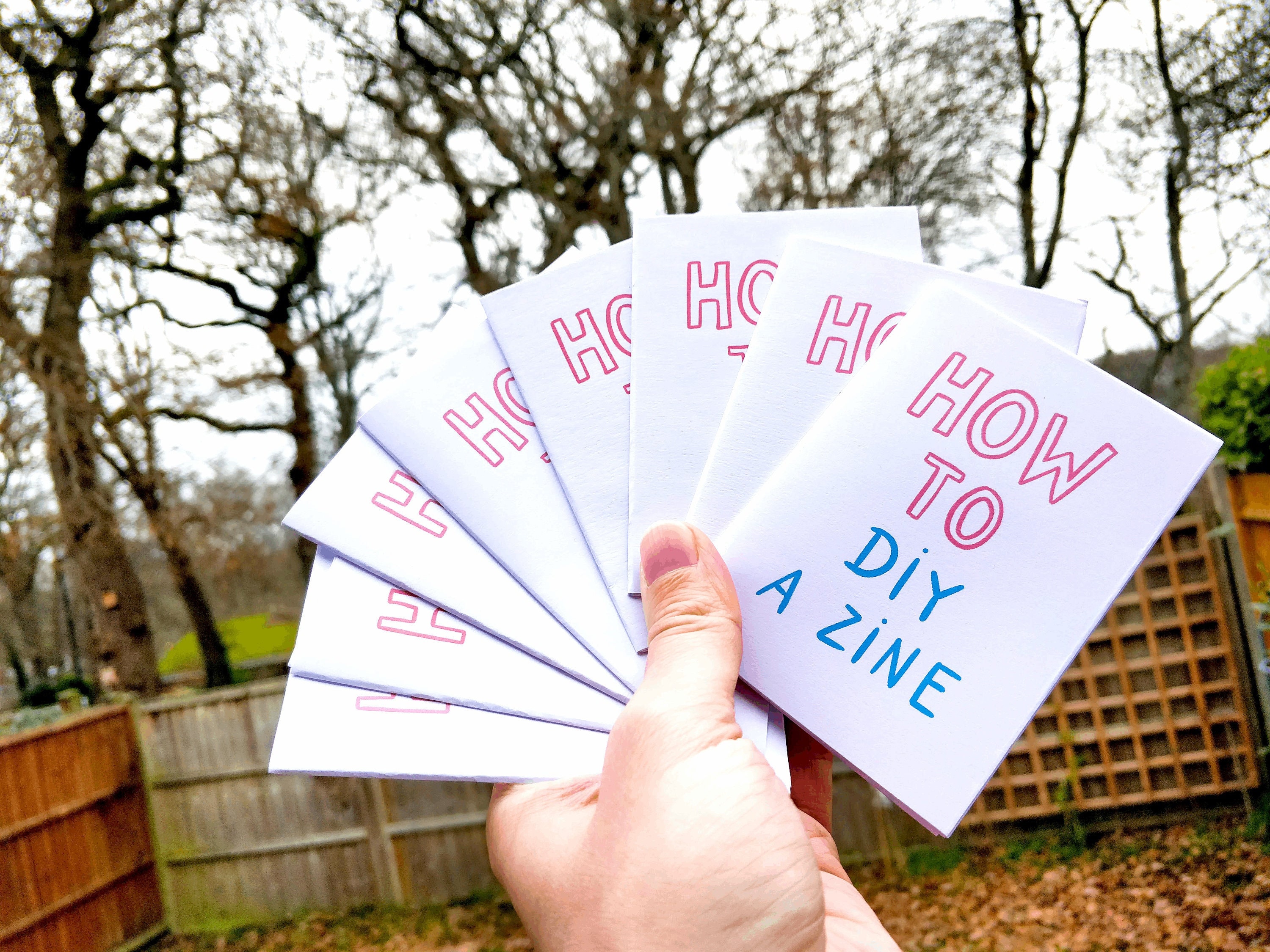 How to Make A Zine Digital Instructions Instant Download - Etsy