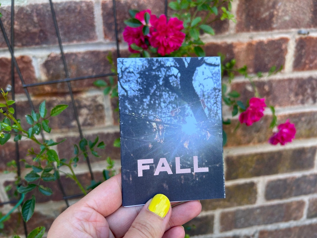 Positive Nature Zine About Fall / Autumn and Acceptance, Folded DIY ...
