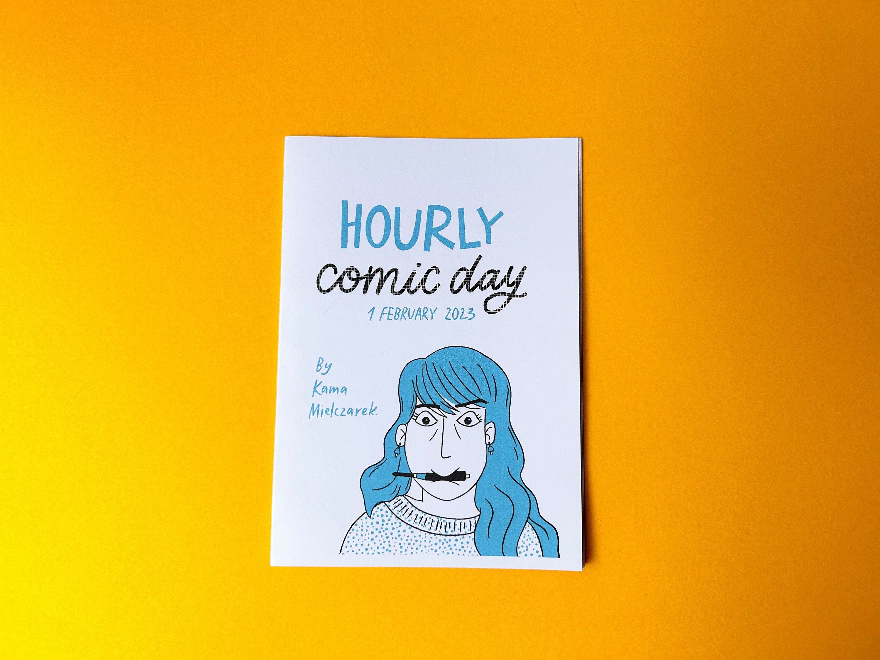 Hourly Comic 2023 Zine Autobiographical Diary Comic Book - Etsy