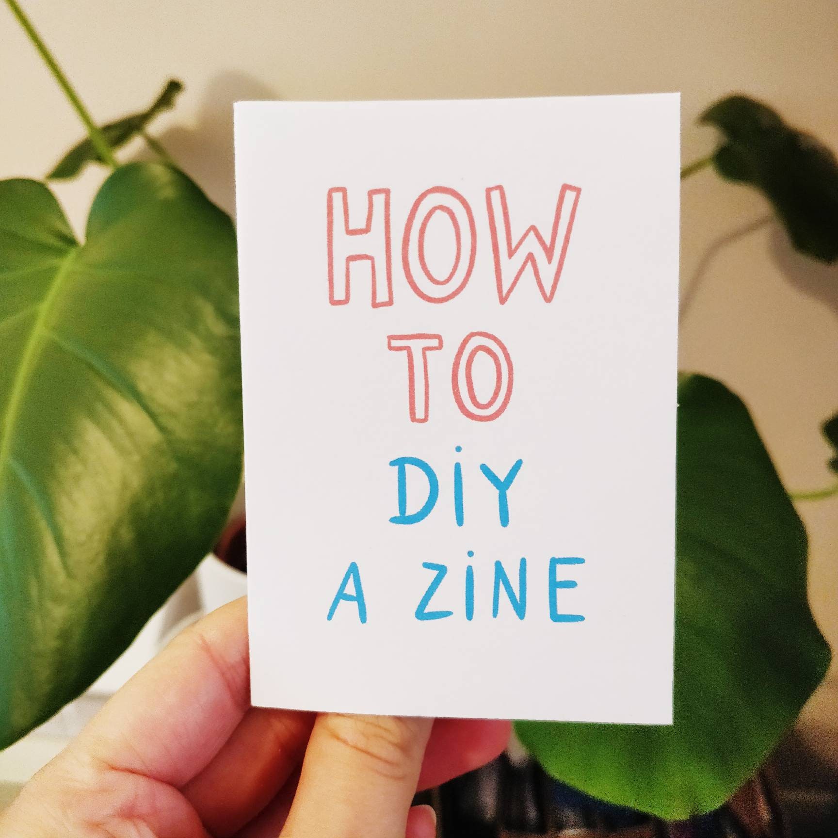 How to Make A Zine Digital Instructions Instant Download - Etsy