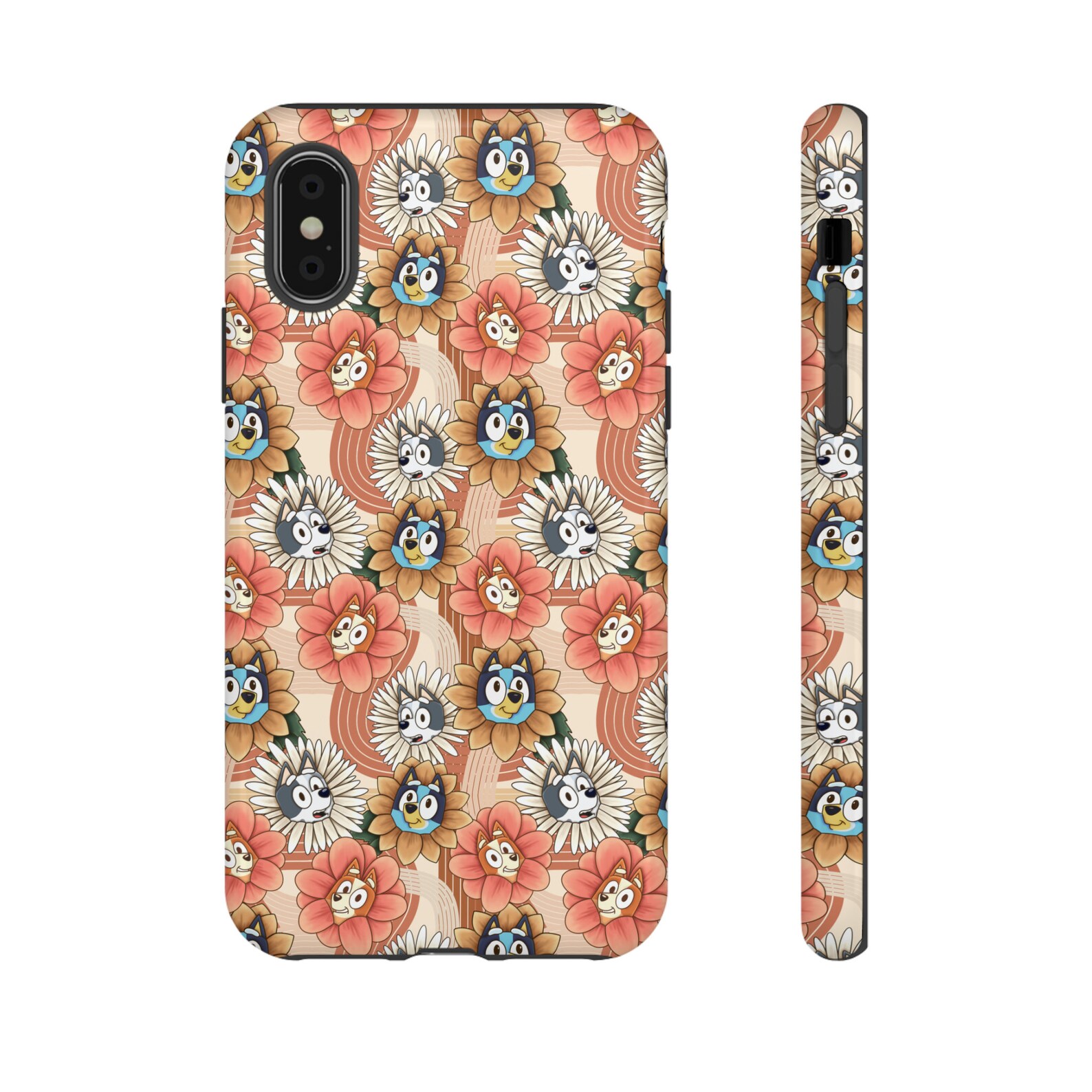 Boho Bluey iPhone 15 Tough Case Bluey Samsung Phone Case - Etsy
