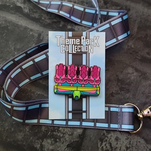 Hydra Dorney Park, Floorless Roller Coaster Enamel Pin Badge, Bolliger ...