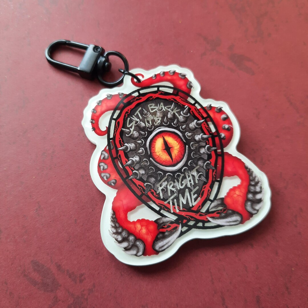 Nemesis Alton Towers Roller Coaster Keyring Charm, Glow in the Dark ...