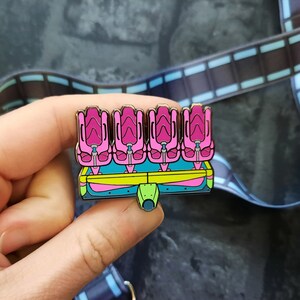 Hydra Dorney Park, Floorless Roller Coaster Enamel Pin Badge, Bolliger ...