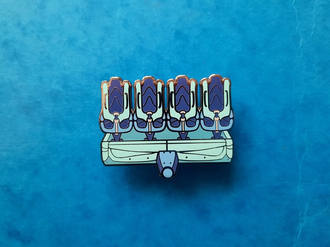 Kraken Seaworld Orlando Theme Parks Pin Roller Coaster Enamel - Etsy