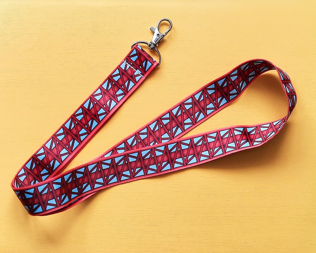 Intamin Roller Coaster Lanyard for Theme Park Trips, Rollercoaster ...