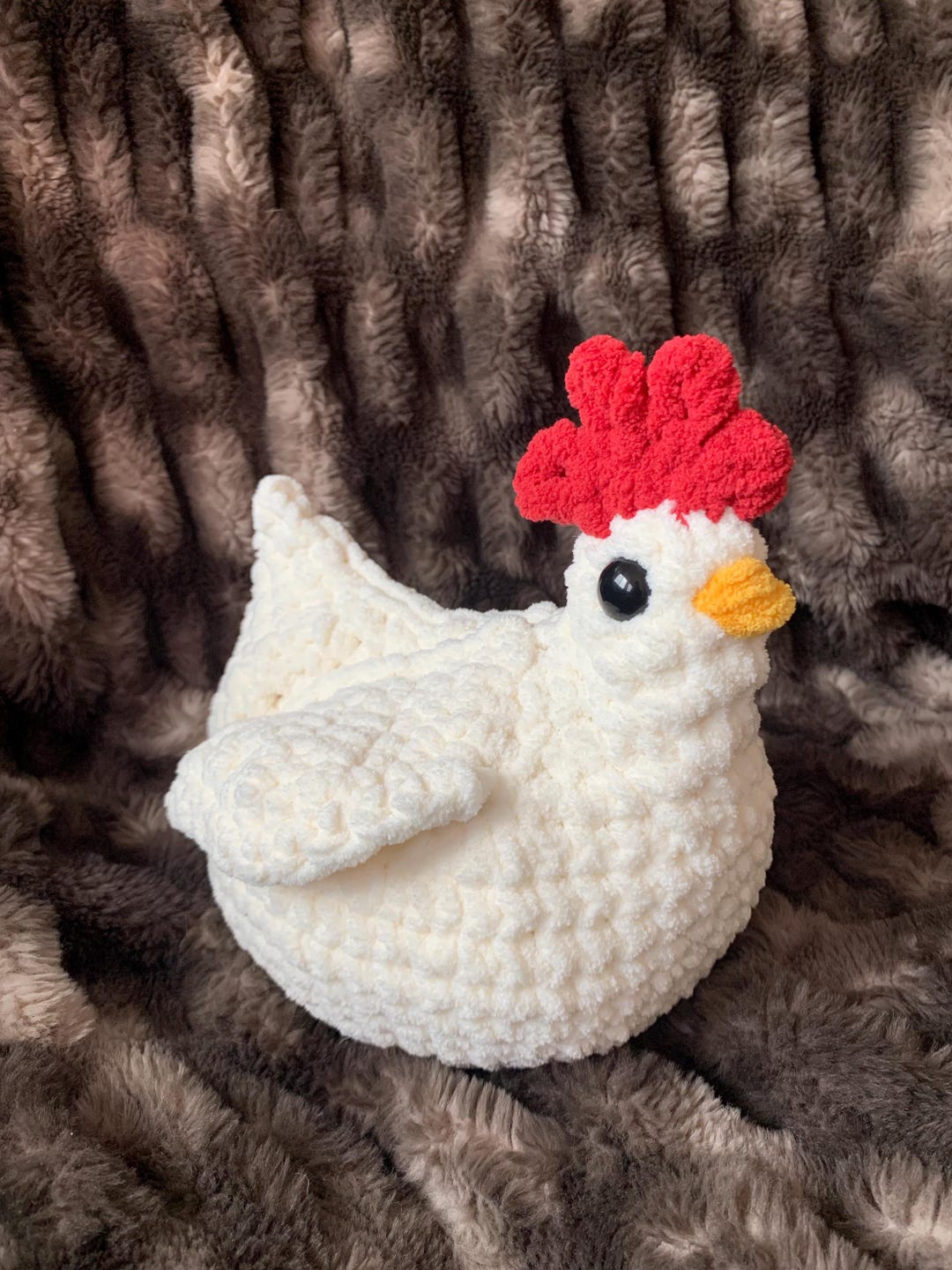 Chicken Plushie Beginner Crochet Pattern - Etsy