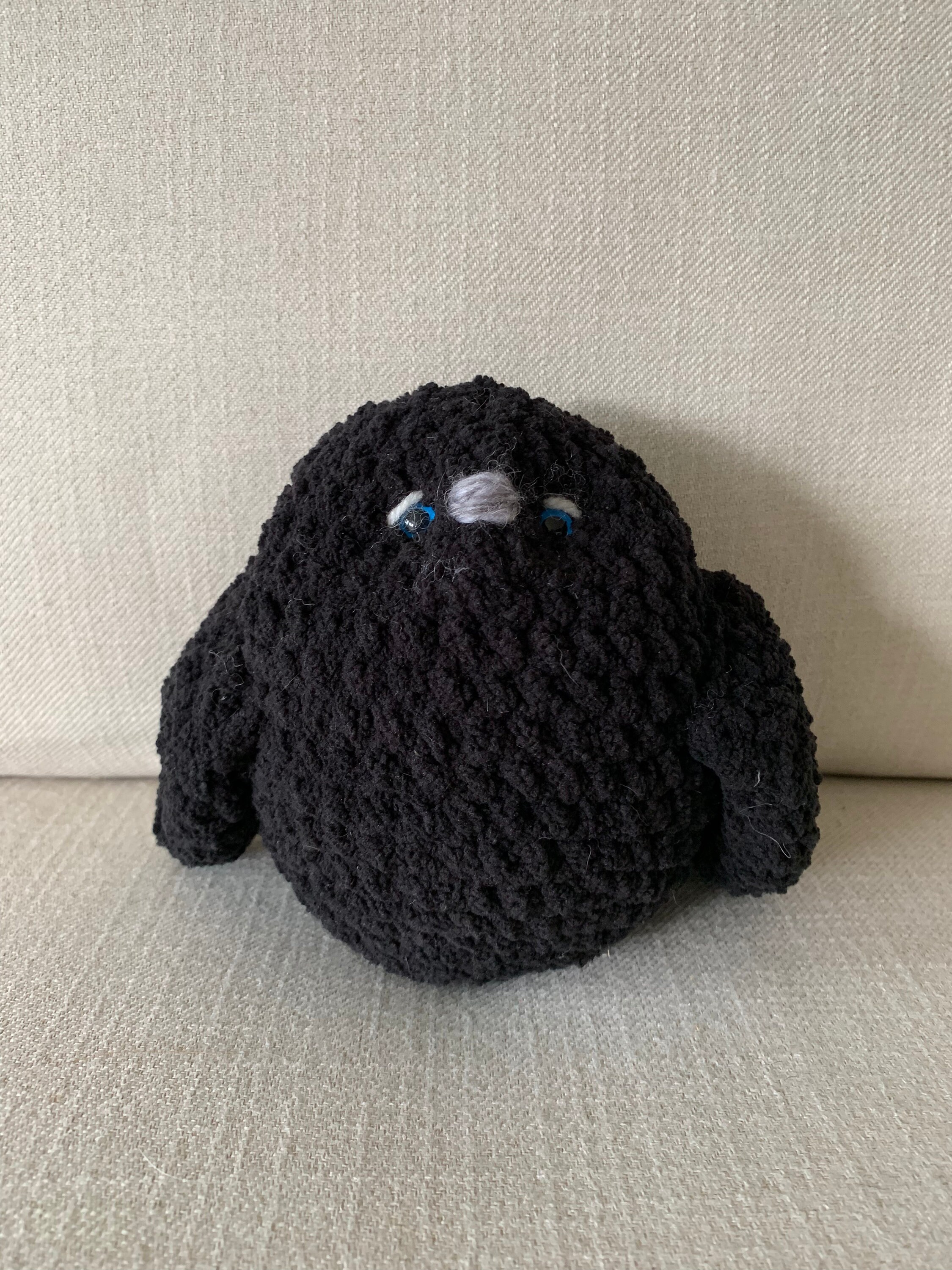 Crow Crochet Plushie Pattern - Etsy