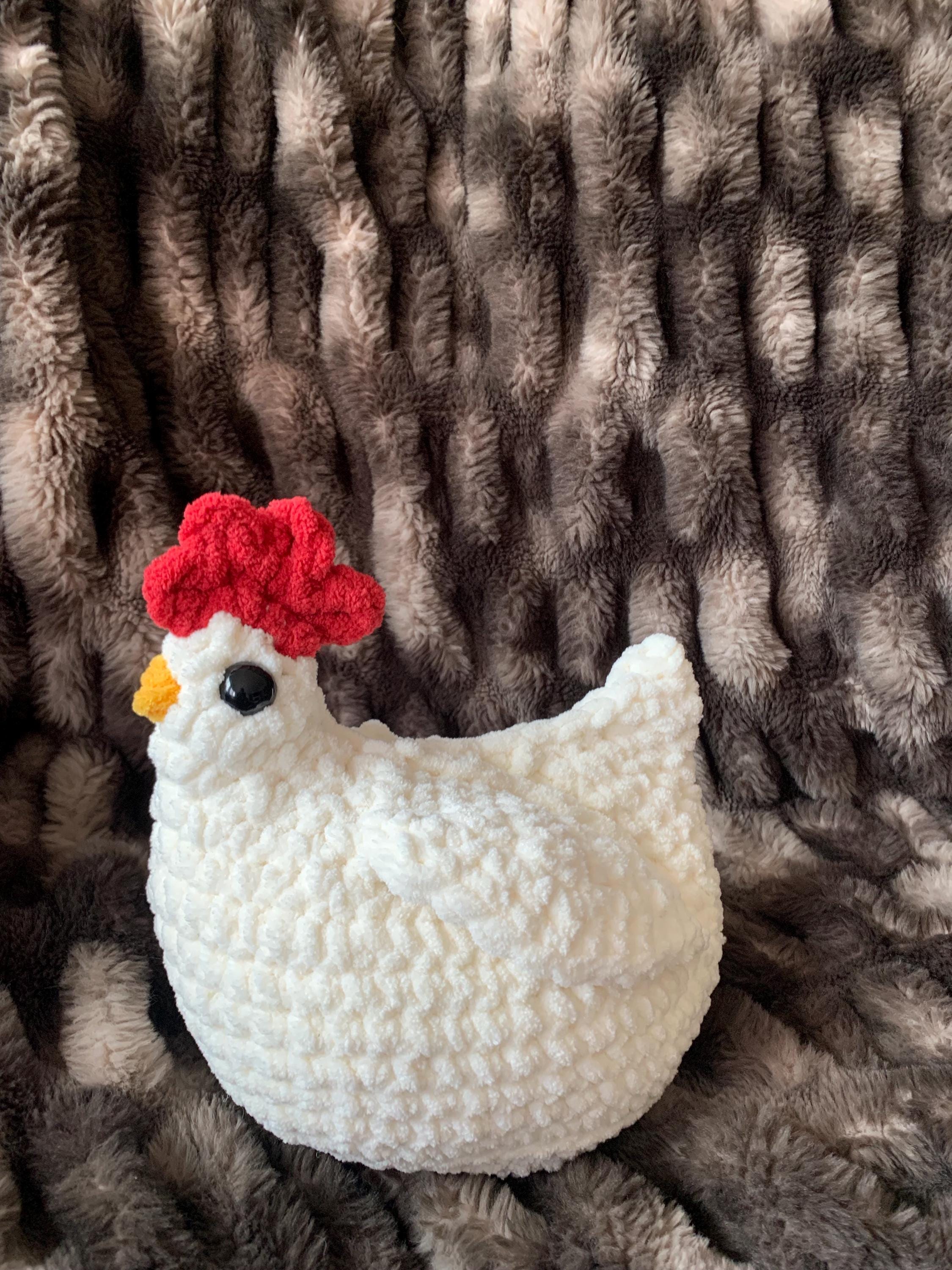 Chicken Plushie Beginner Crochet Pattern - Etsy