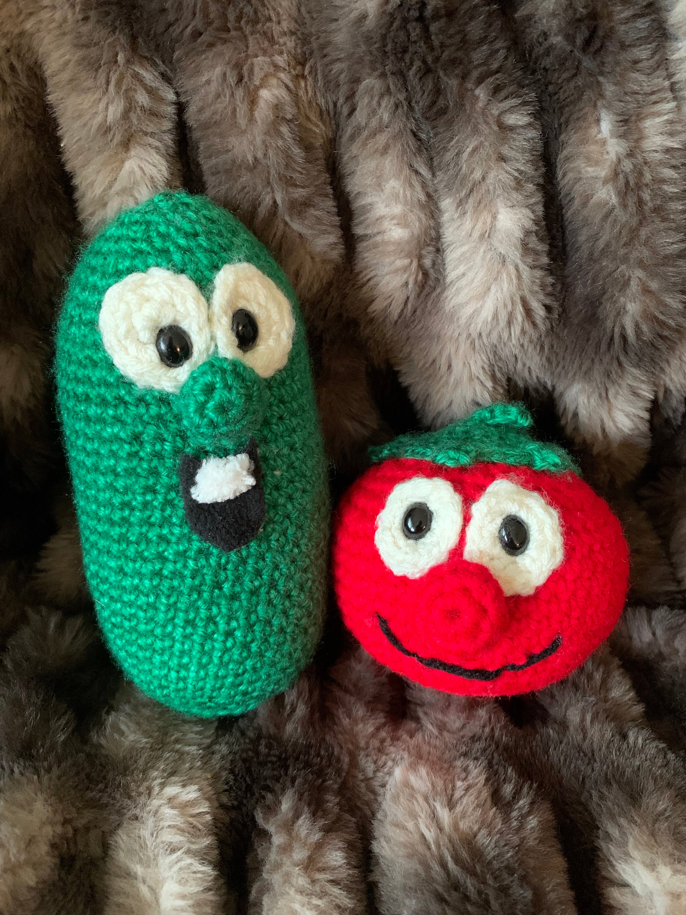 Bob The Tomato And Larry The Cucumber Veggie Tales Beginner Pattern