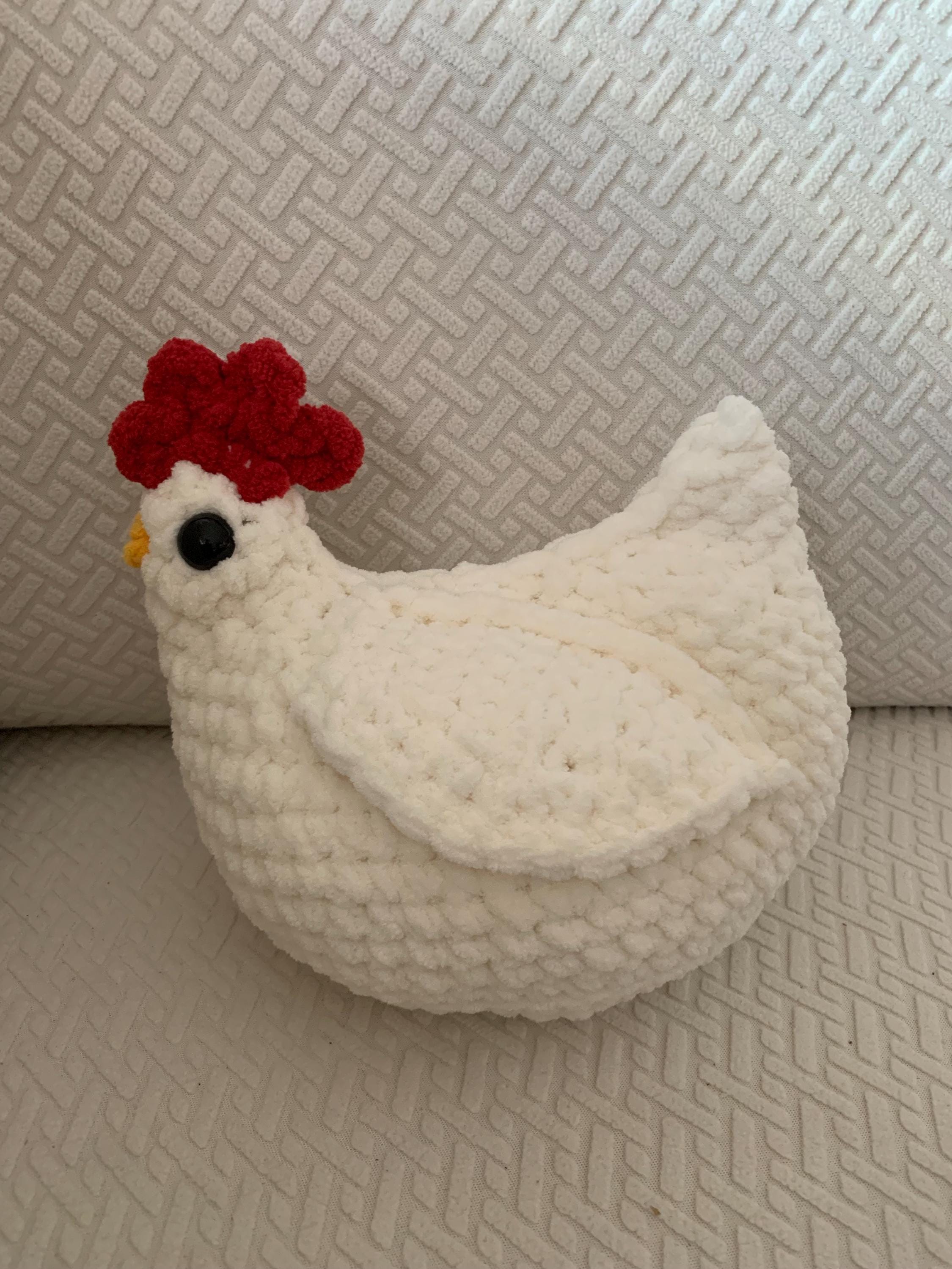 Chicken Plushie Beginner Crochet Pattern - Etsy