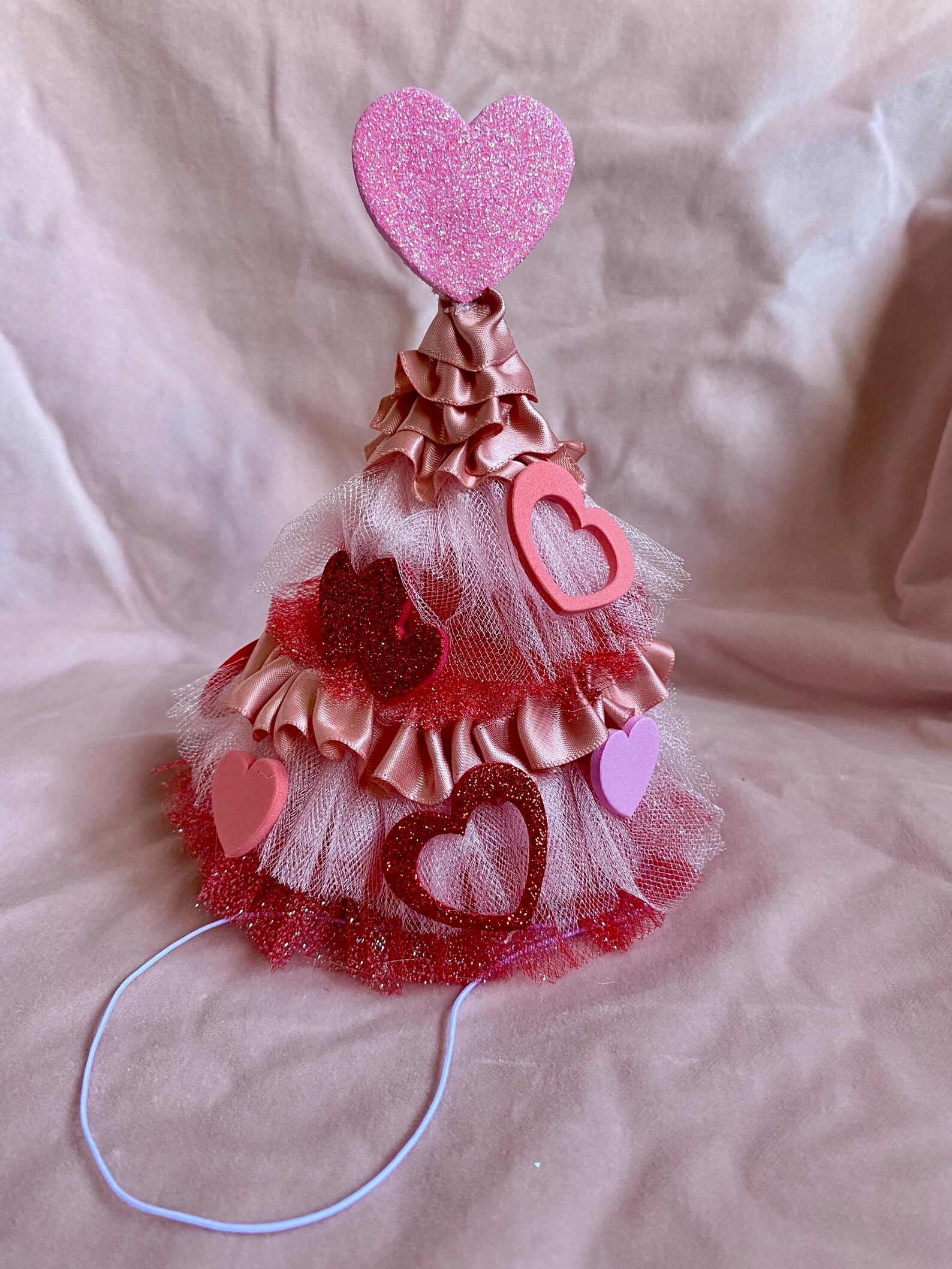 Valentines Party Hats Set of 4 - Etsy