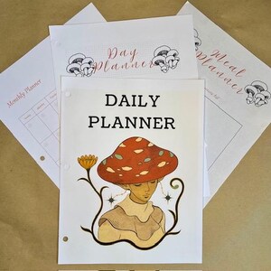 30- Day Daily Planner Printable | Undated Productivity & Goal Tracker ...