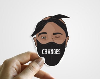 2pac Sticker Tupac Decal 2pac Car Decal 2pac Laptop Sticker Waterproof ...