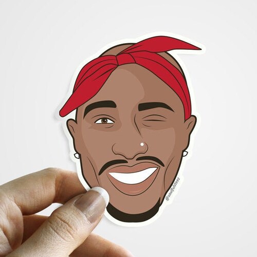 Tupac Shakur 2pac Sticker - Etsy