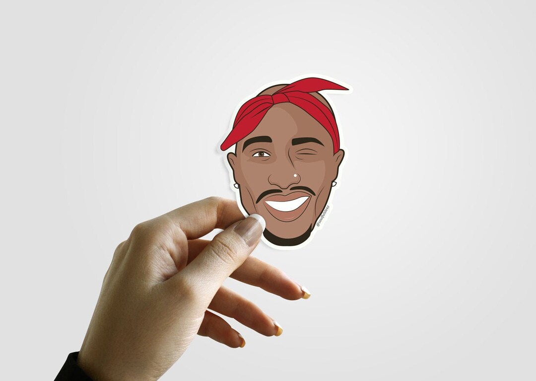Tupac Shakur 2pac Sticker - Etsy