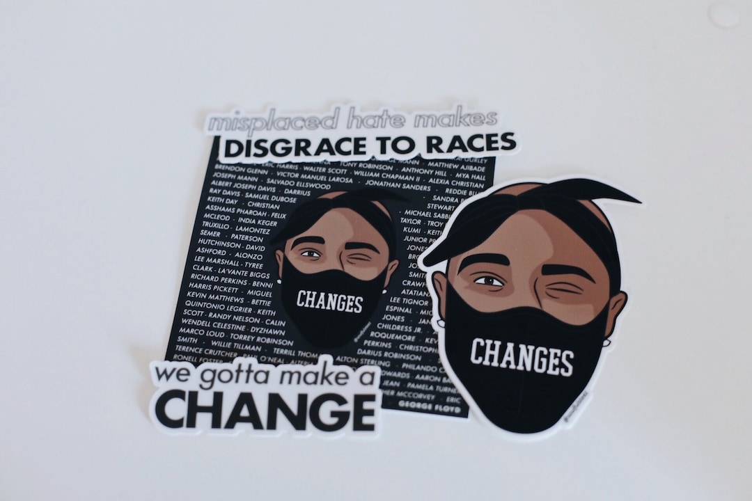 Changes Pac Sticker Pack - Etsy