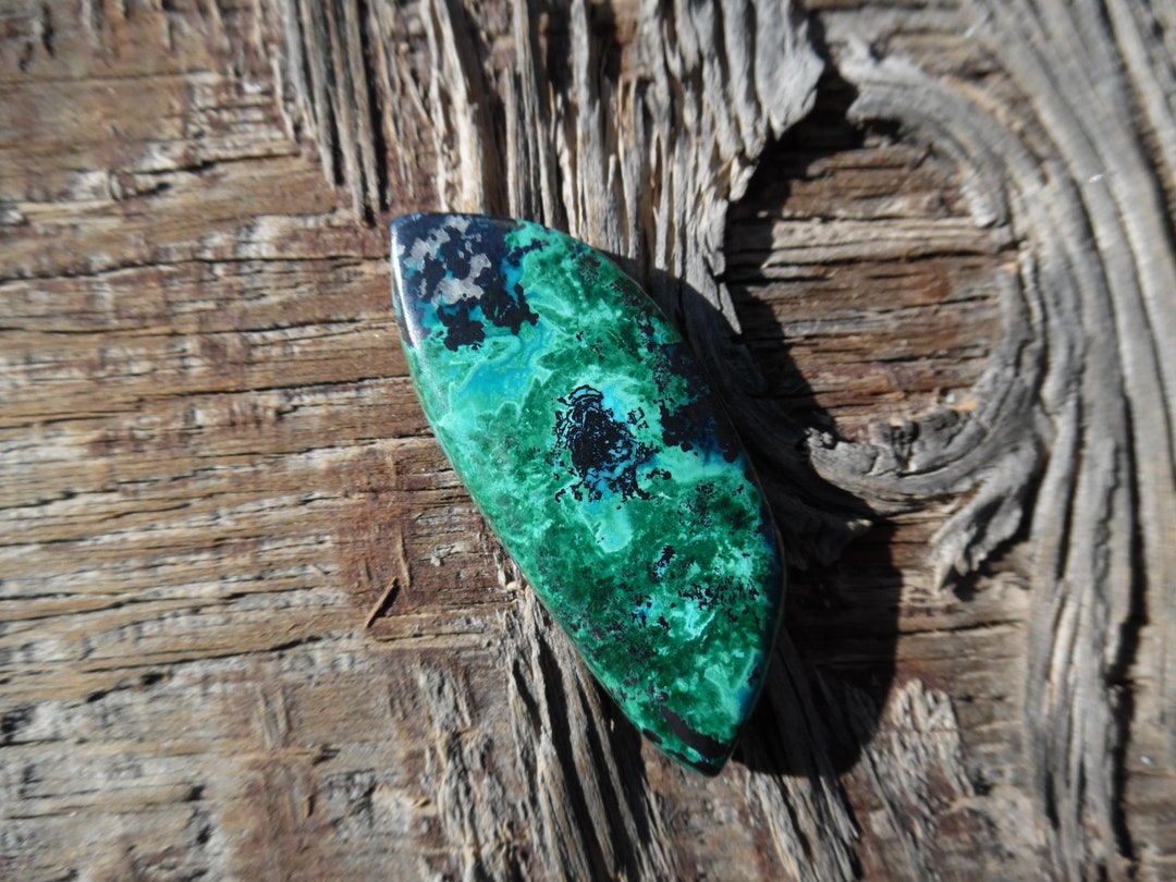 Malachite, Chrysocolla and Tenorite Designer Cabochon From Arizona - Etsy