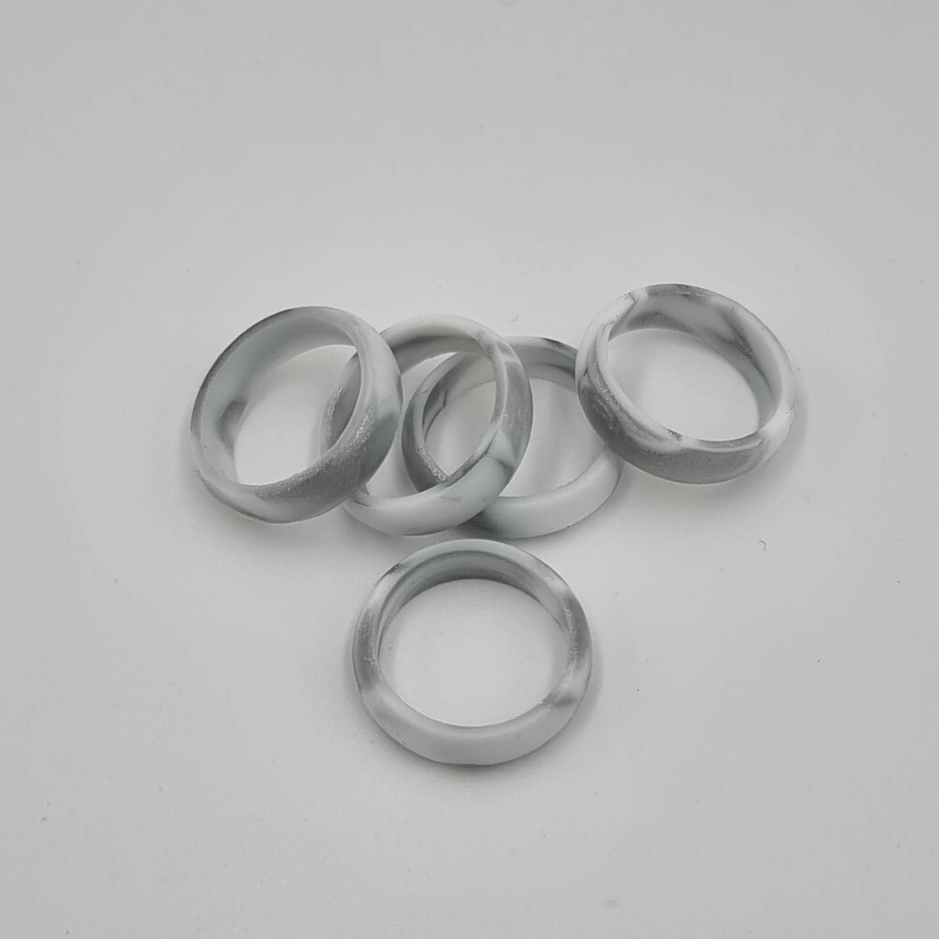 Silicone Rubber Wedding Ring / Band for Men and Women. - Etsy
