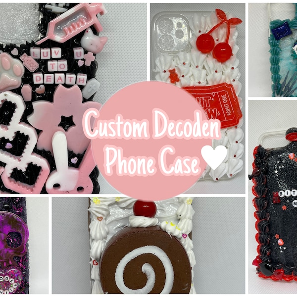 Decoden Phone Case - Etsy