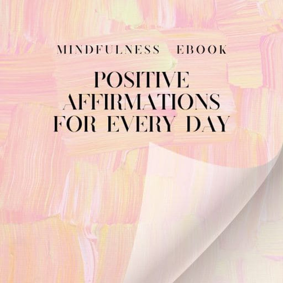 Positive Affirmations for Every Day - Etsy