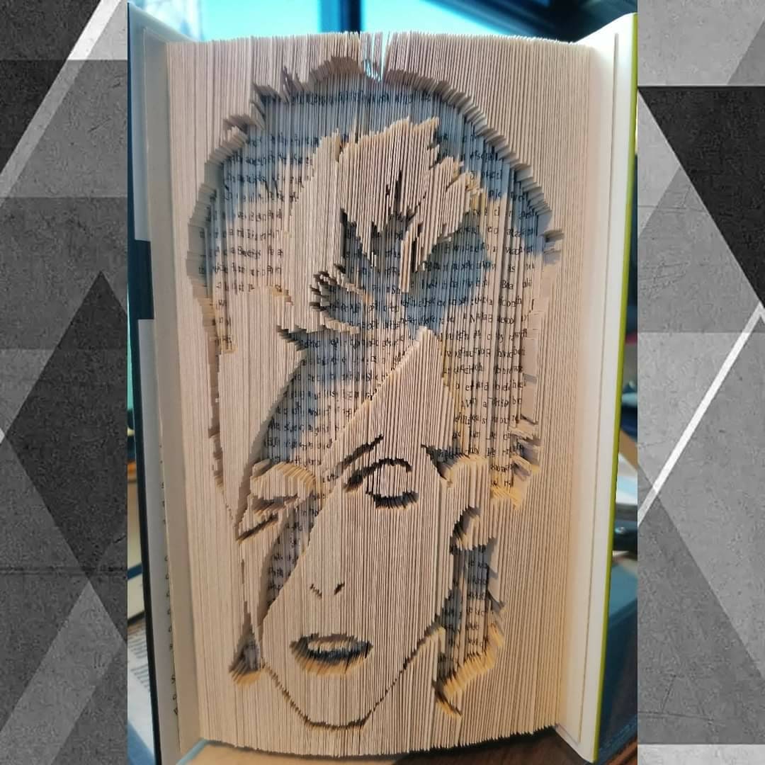 Musician Folded Book Art - Etsy