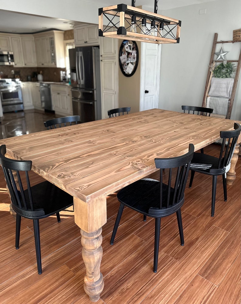 Farmhouse Table - Etsy