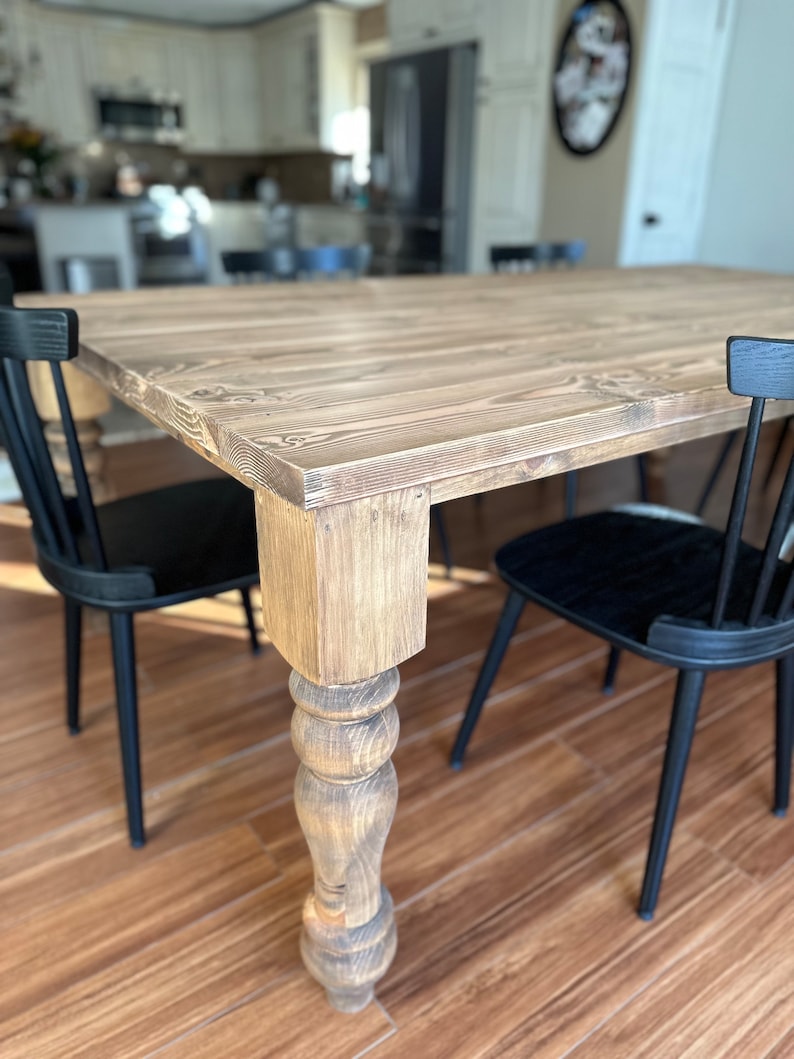 Farmhouse Table - Etsy