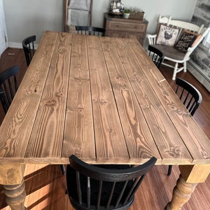 Farmhouse Table - Etsy